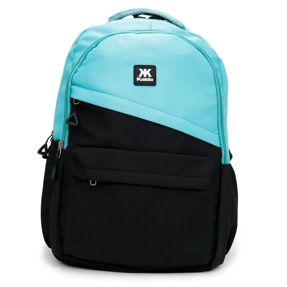 Mochila Porta Laptop para Mujer KAIDA KA24-218 Negro/Verde | Conters