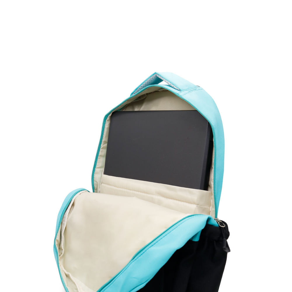 Mochila Porta Laptop para Mujer KAIDA KA24-218 Negro/Verde | Conters